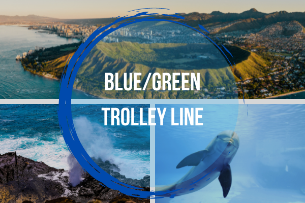 Waikiki Trolley Blue Line | Trolley Blue Line Map, Route, & Schedule 2021