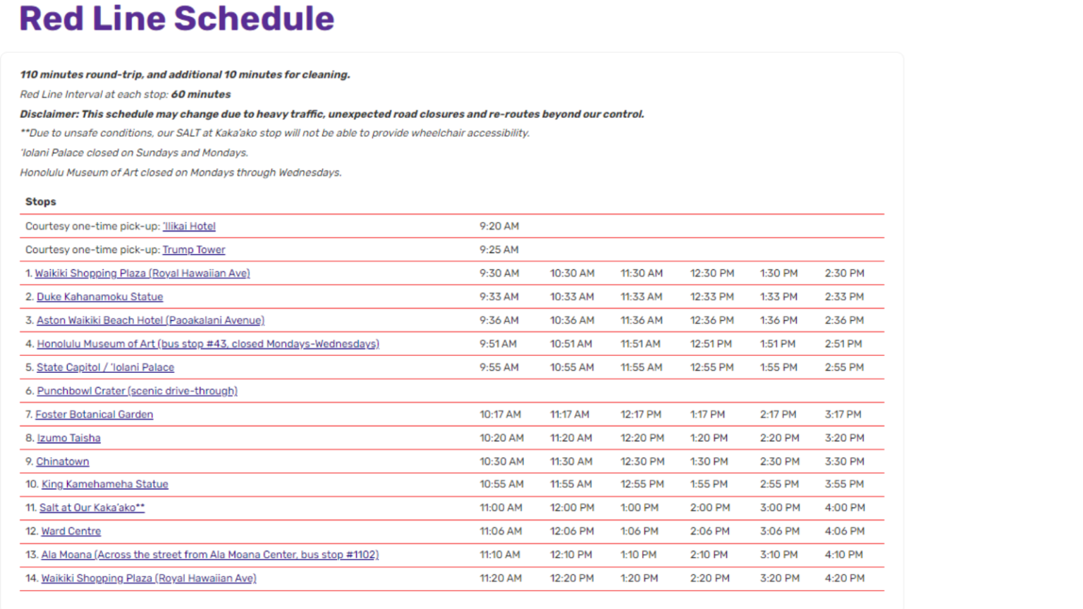 Waikiki Trolley | The Waikiki Trolley Map, Prices, Tickets, Guide, and ...