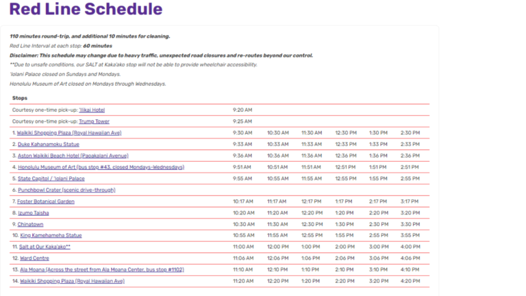 Waikiki Trolley | The Waikiki Trolley Map, Prices, Tickets, Guide, and ...